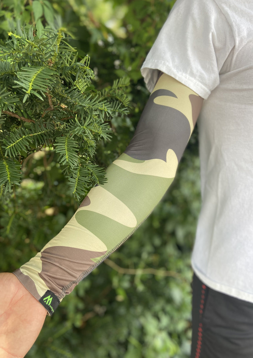 Camouflage Arm Gaiters / Arm Sleeves – Mountain Mike Hiking Gear